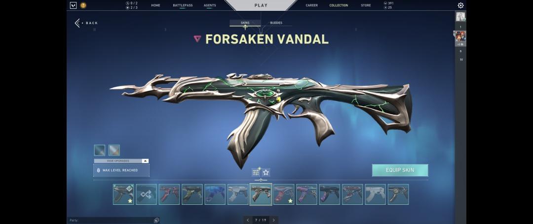 Diamond 1 Valorant Acc with Tons of Skins (worth $800+), Video Gaming ...