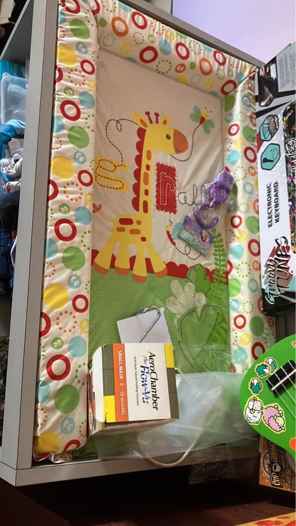 diaper changing stand with shelving, Babies & Kids, Bathing & Changing ...