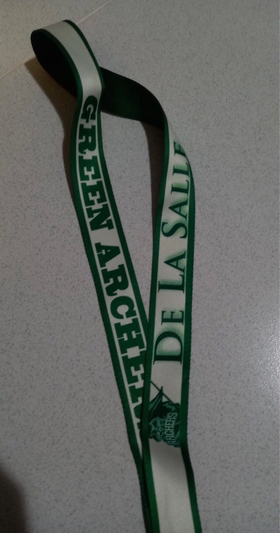 DLSU Green Archers La Salle Lanyard, Hobbies & Toys, Travel, Travel ...