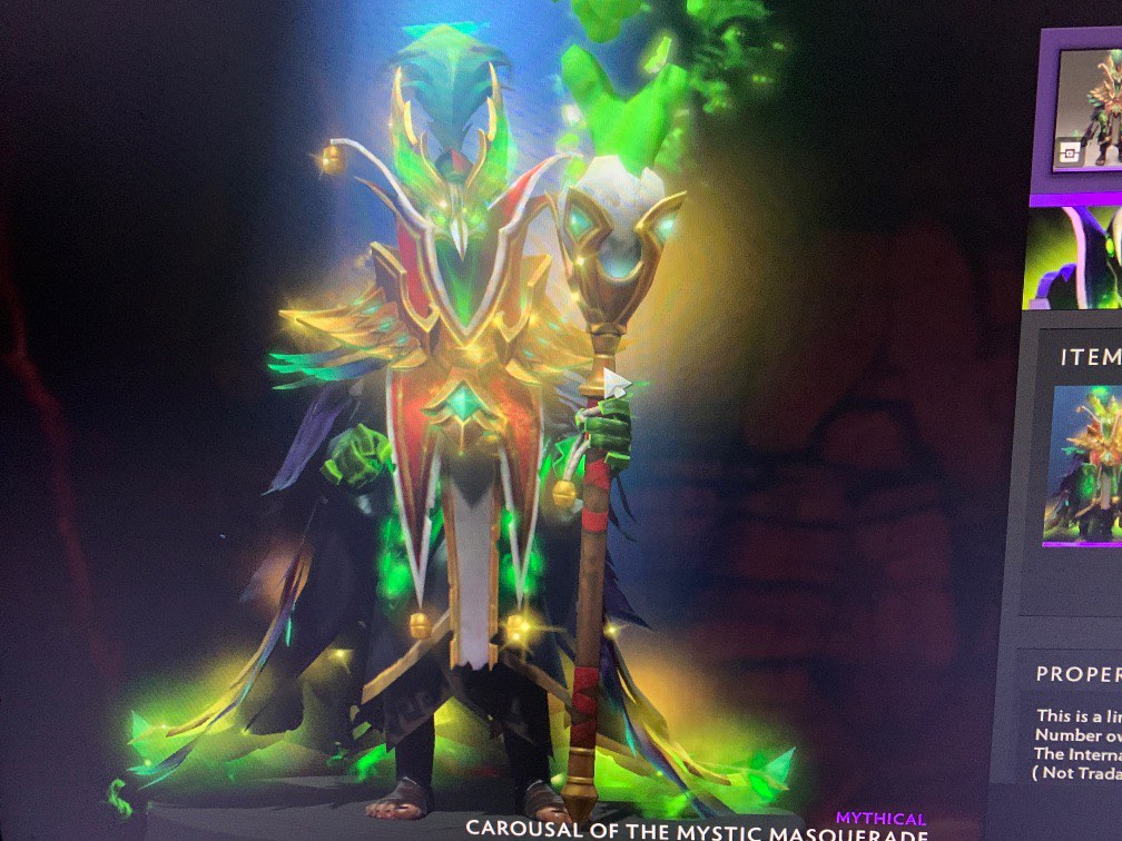Dota2 TI10 2021 cache rubick carousal of the mystic masquerade, Video ...