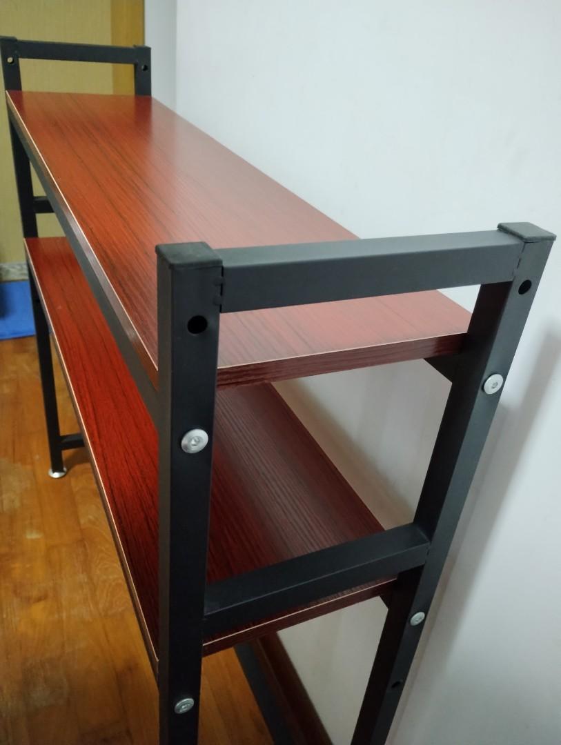 Double Layer Book Shelf, Furniture & Home Living, Furniture, Shelves ...