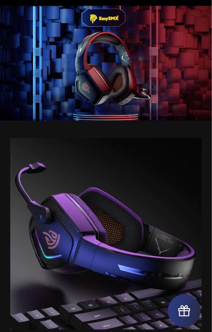 EASYSMX Grani C07W Gaming Captain Headset, Audio, Headphones & Headsets ...