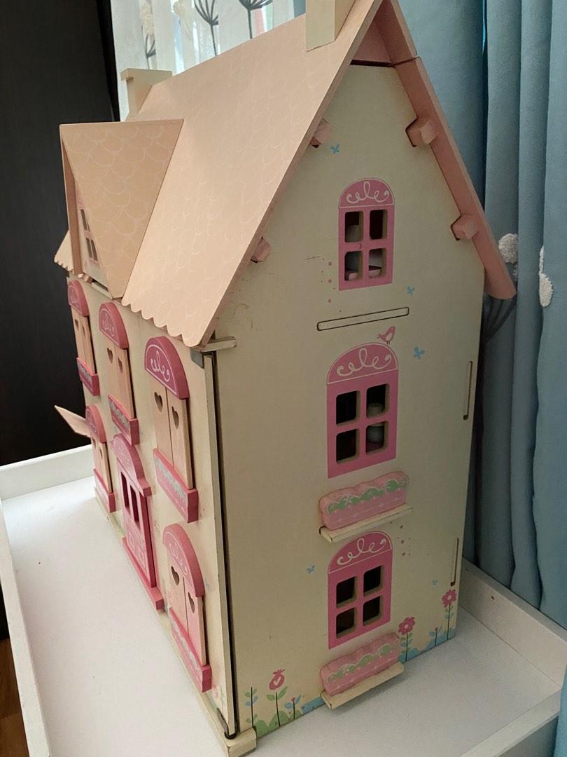 ELC Doll House Wooden with furniture, Hobbies & Toys, Toys & Games on ...