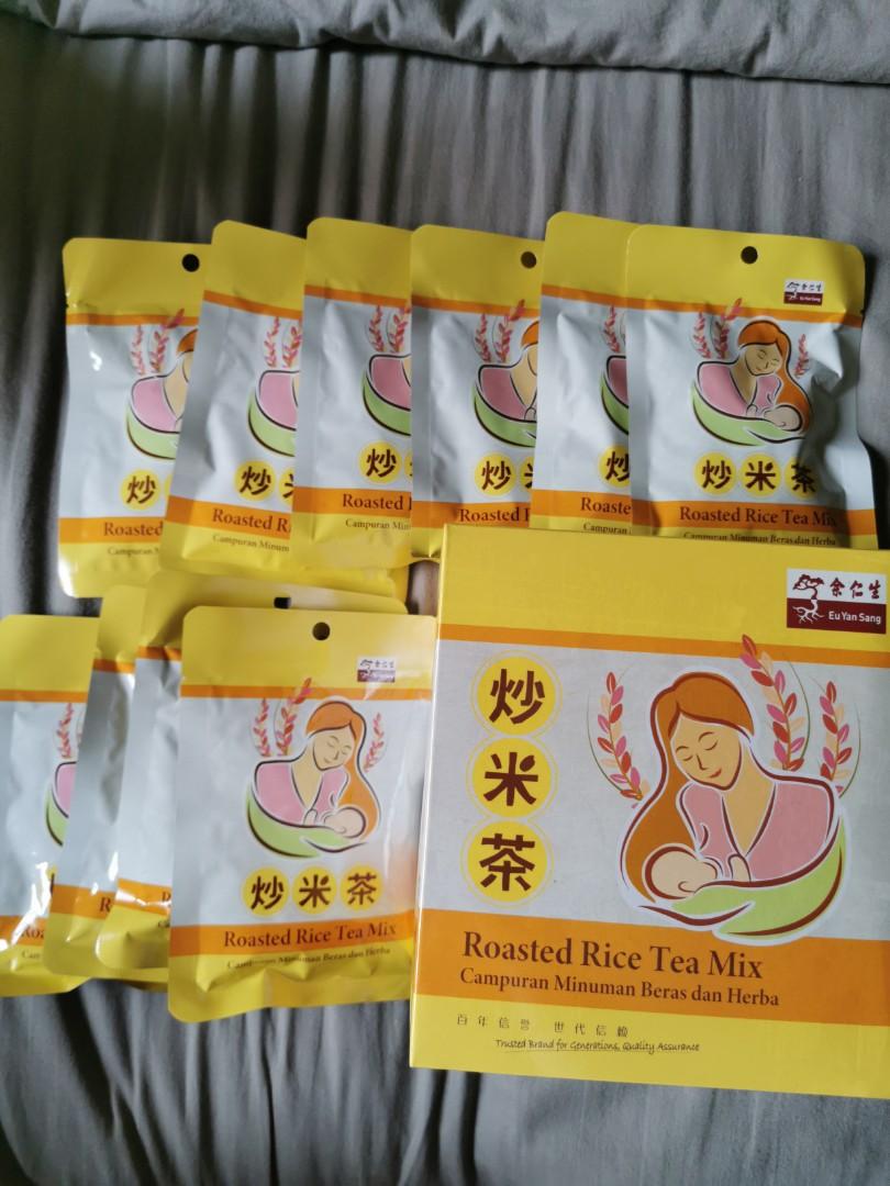 Eu Yan Sang Confinement Roasted Rice Tea Mix, Babies & Kids, Nursing ...