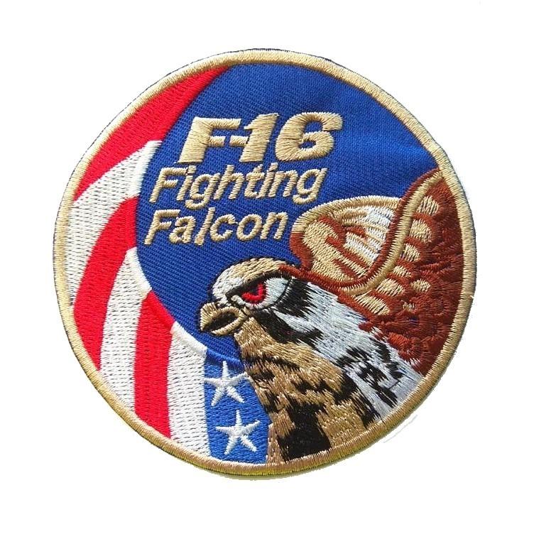 F-16 Fighting Falcon Jet Plane Air Force Iron On Patch, Hobbies & Toys ...