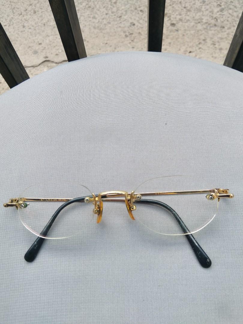 Frame kacamata ALAIN delon, Fesyen Wanita, Aksesoris di Carousell
