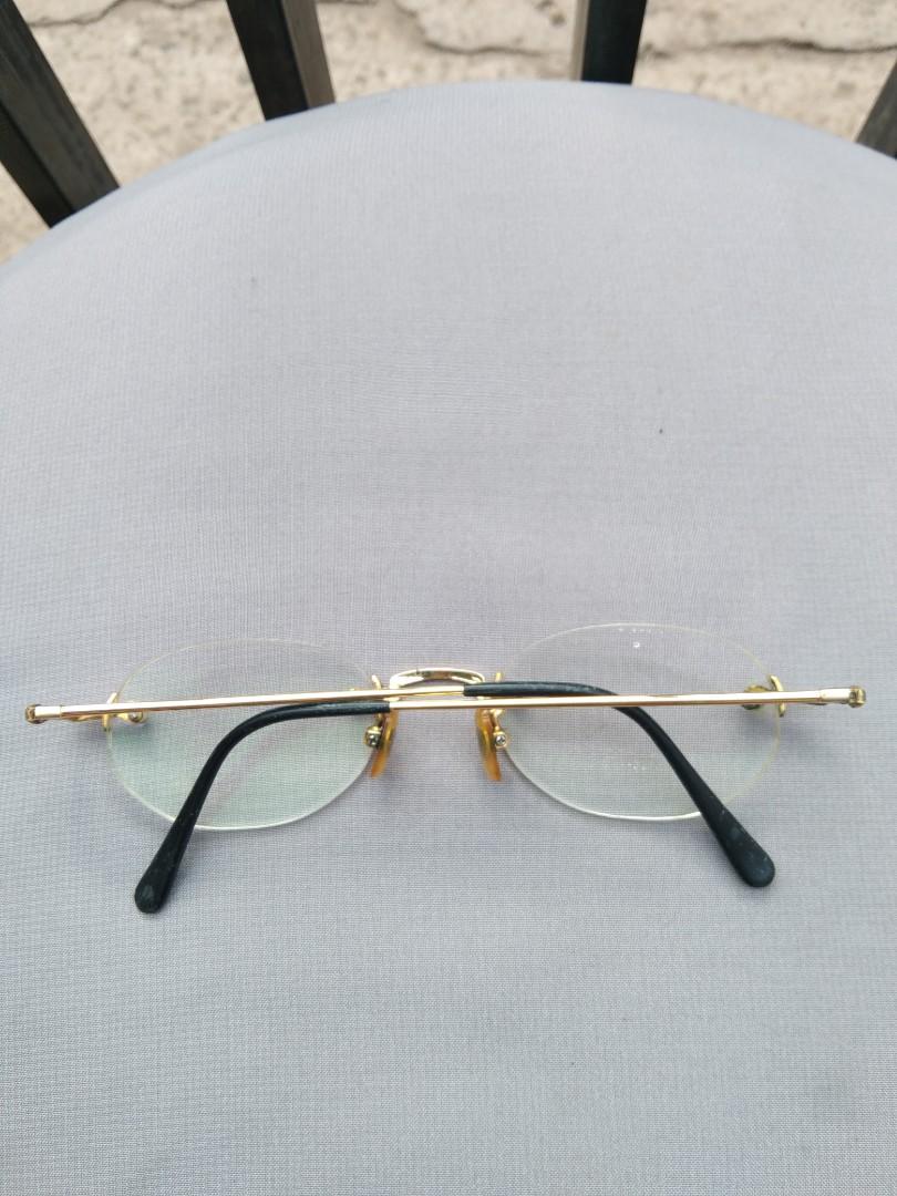 Frame kacamata ALAIN delon, Fesyen Wanita, Aksesoris di Carousell