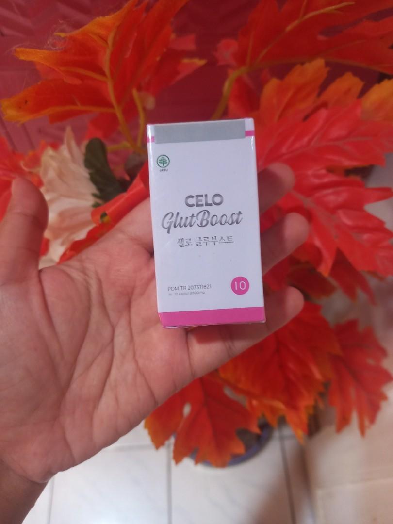 FREEONGKIR CELO GLUTA BOOST, Kesehatan & Kecantikan, Kulit, Sabun ...
