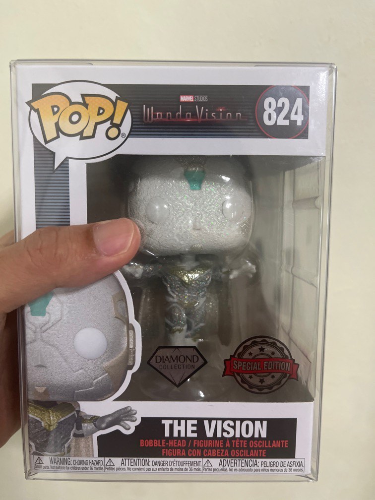 Funko Pop Vision (Diamond Collection), Hobbies & Toys, Toys & Games on ...