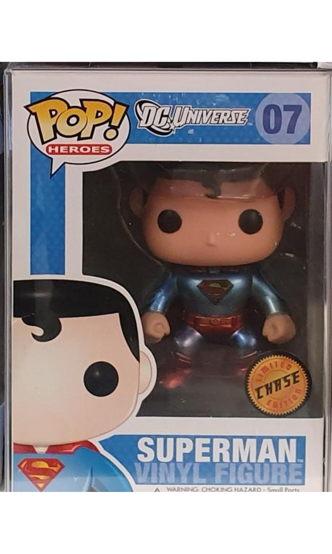 Funko Superman Chase vinyl figurine, Hobbies & Toys, Toys & Games on ...