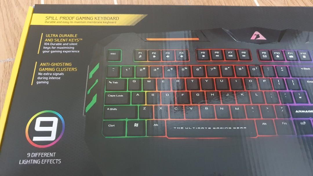 Gaming Keyboard Kalashnikov AK-666 SFX, Computers & Tech, Parts ...