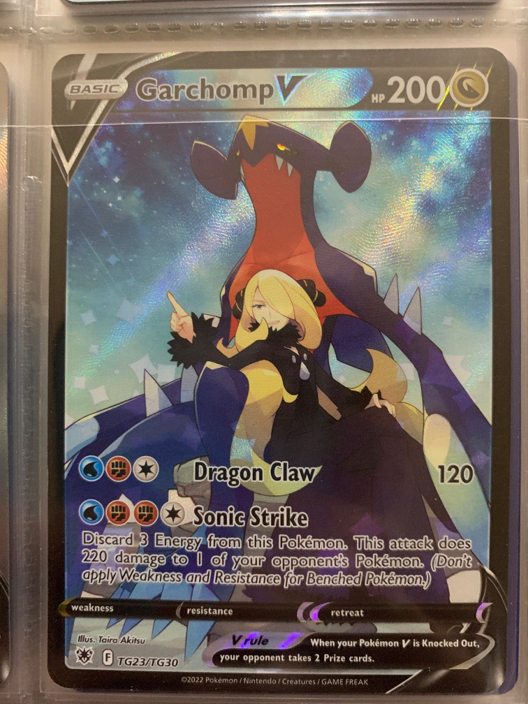 Garchomp V, Hobbies & Toys, Toys & Games on Carousell