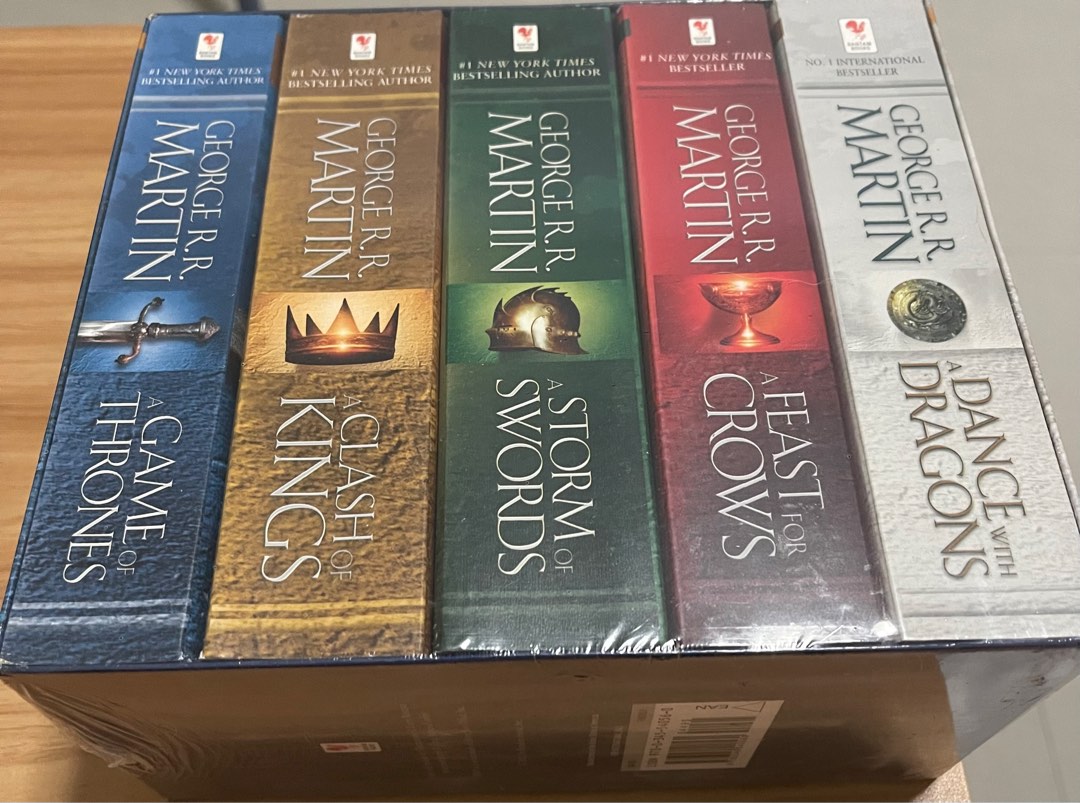 George R.R. Martin A Song of Ice and Fire Set, Hobbies & Toys, Books ...
