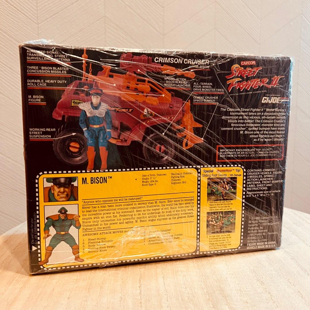 GI Joe Street Fighter II Crimson Cruiser With Championship M.Bison ...