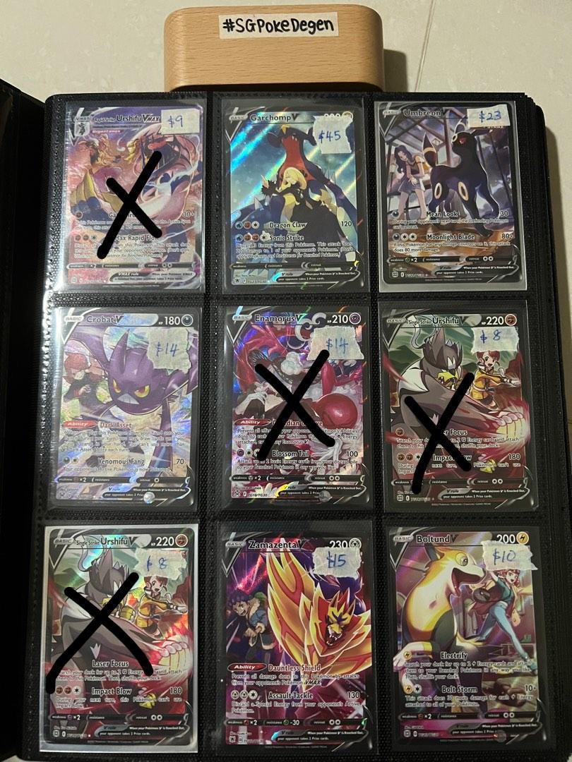 Giratina Arceus Darkrai Urshifu Garchomp Umbreon Crobat Enamorus ...