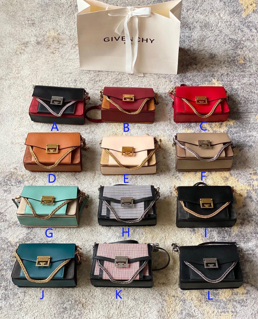 Givenchy GV3 vintage sling crossbody shoulder flap messenger bag structured party clutch, Women ...