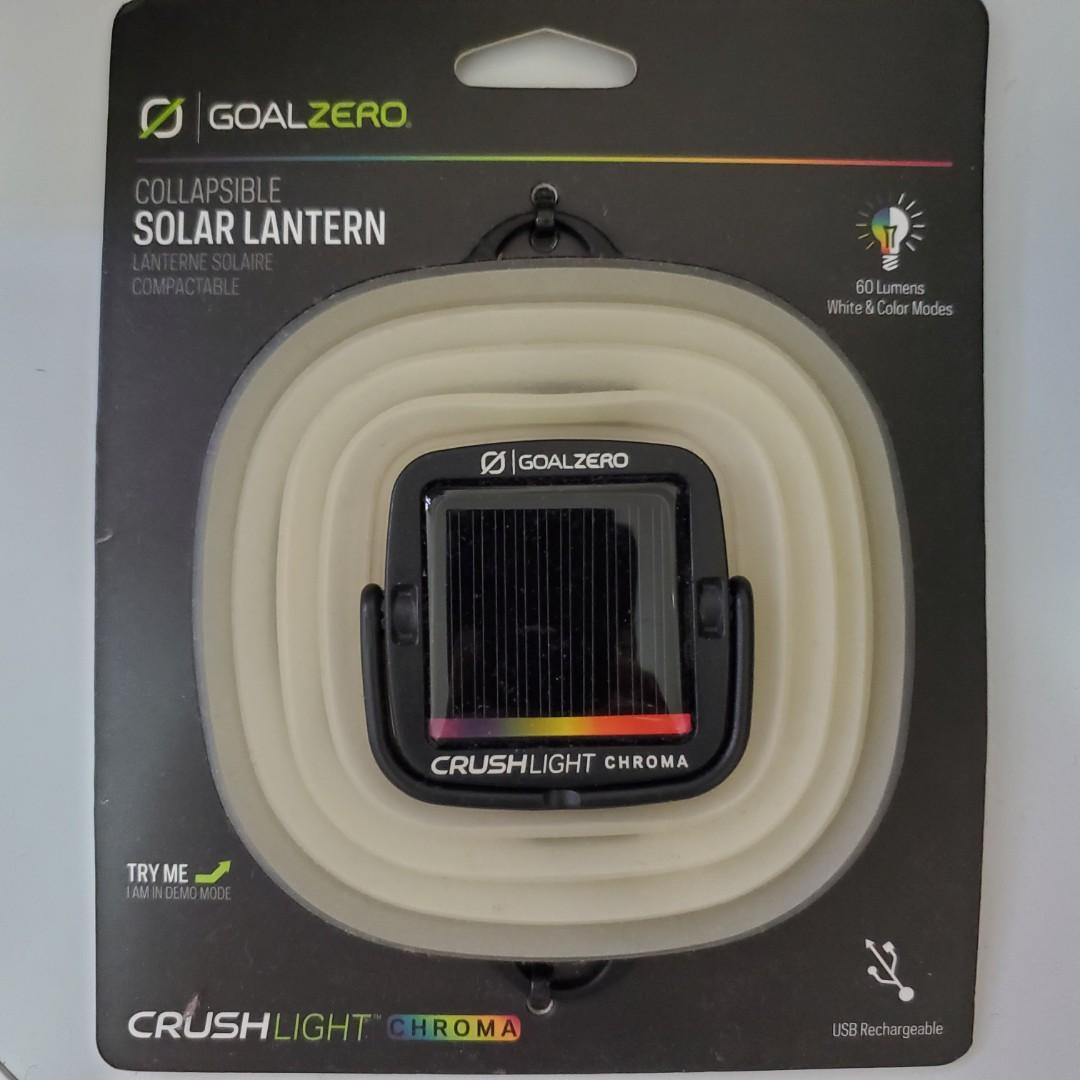 Goal Zero Solar Light 氣氛燈, 運動產品, 行山及露營 - Carousell