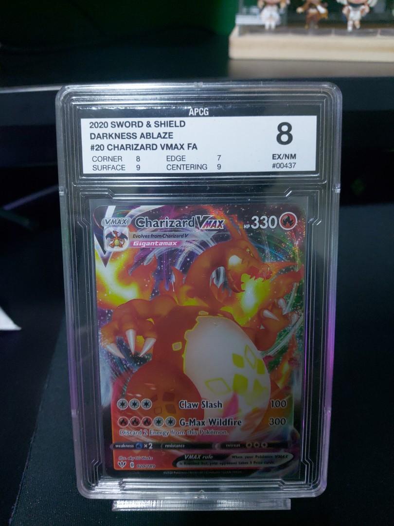 Graded Charizard Vmax Darkness Ablaze APCG, Hobbies & Toys, Toys ...