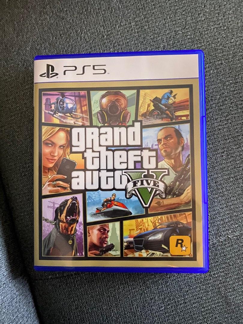 Grand Theft Auto (GTA) 5 PS5, Video Gaming, Video Games, PlayStation on ...