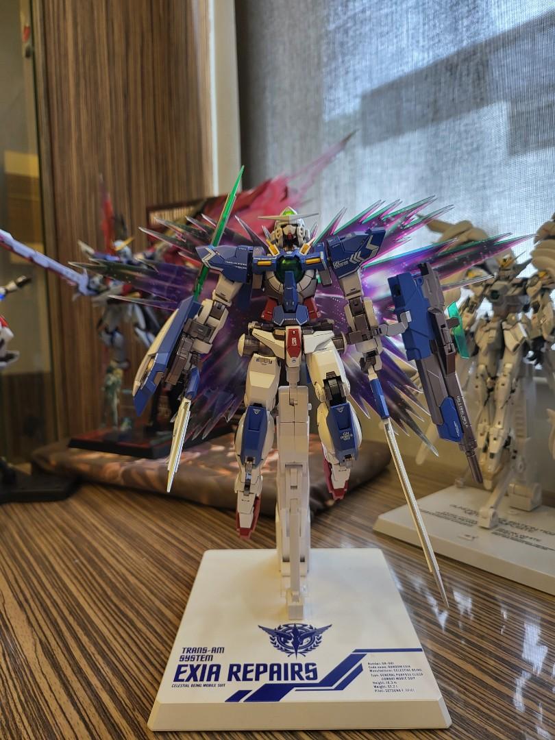 Gundam Exia repair custom paint + wings of light, Hobbies & Toys, Toys ...