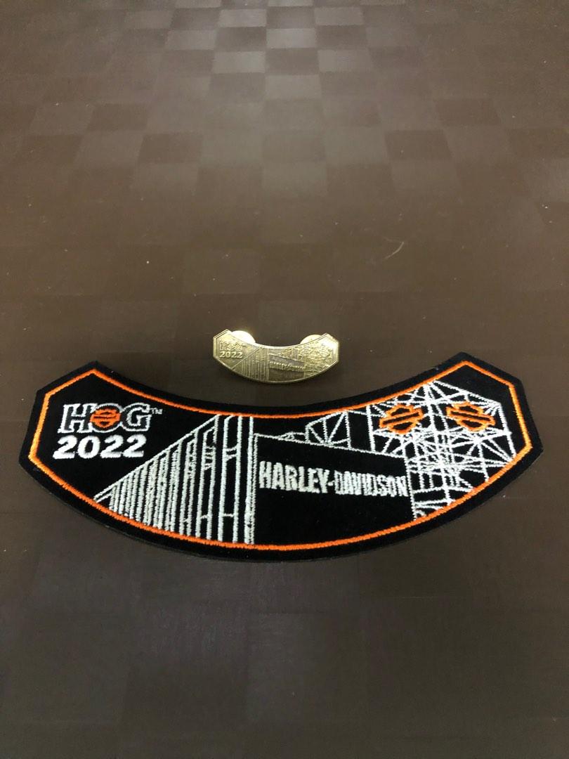 Harley Davidson HOG member’s pin + Patch (2022), Motorcycles ...