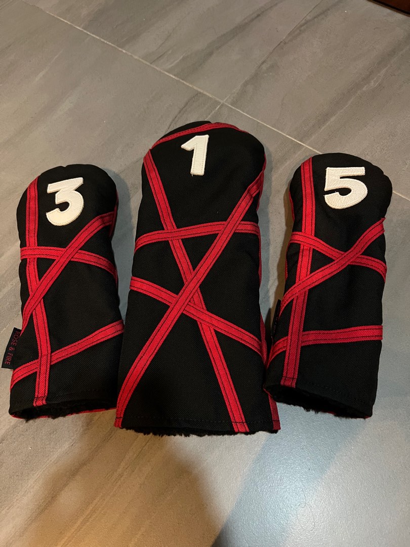 Head covers (Driver and woods), Sports Equipment, Sports & Games, Golf ...