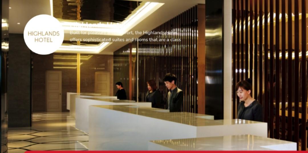 Highland Hotel premier Room at Genting highland 10-11 Nov 1N at Sgd$99 ...