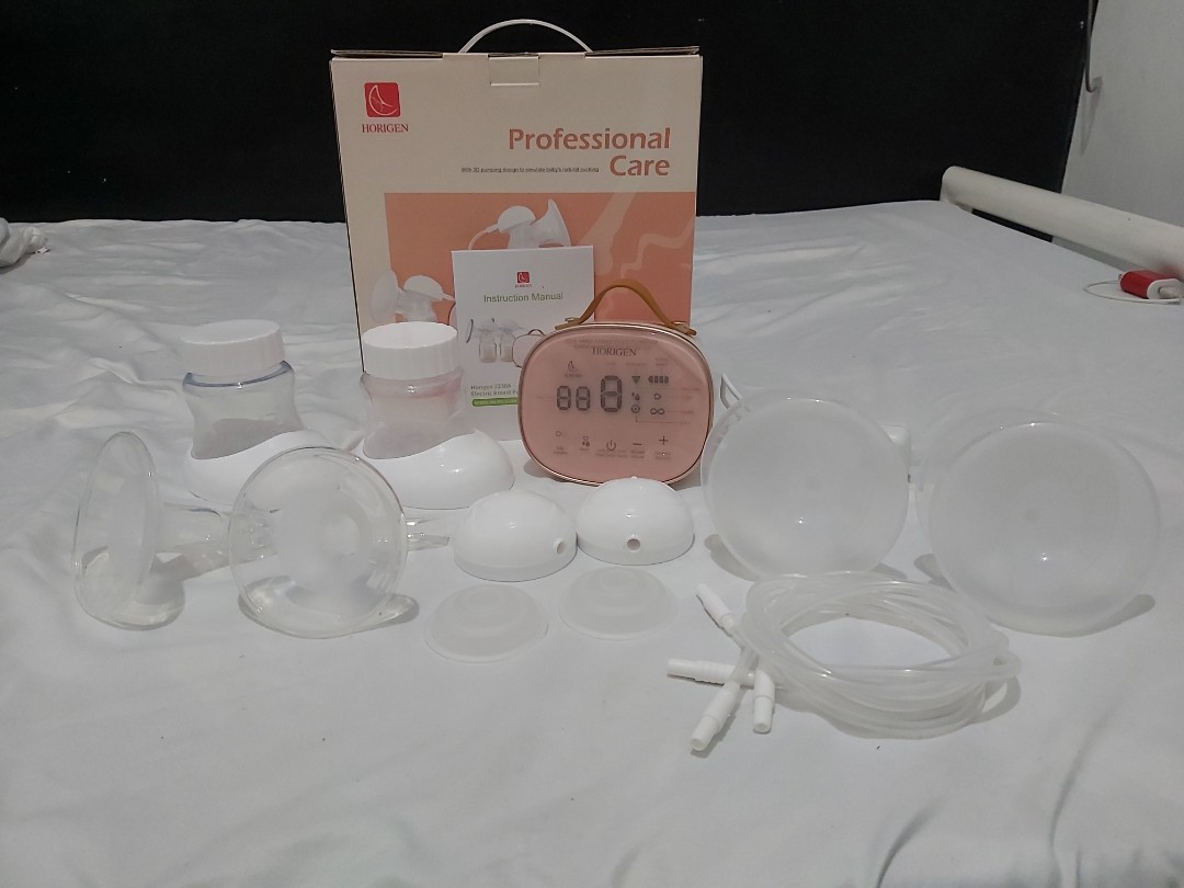 Horigen Little Telly 3D Electric Breast Pump, Babies & Kids, Nursing ...