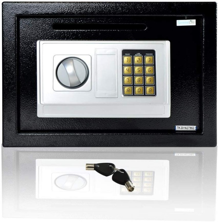(HOT) SereneLife Drop Box Safe Box | Safes & Lock Boxes | Front Loading ...