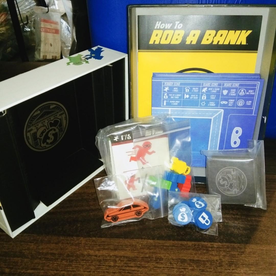 How to Rob a Bank( A Heist Game of Foiled Plans), Hobbies & Toys, Toys ...