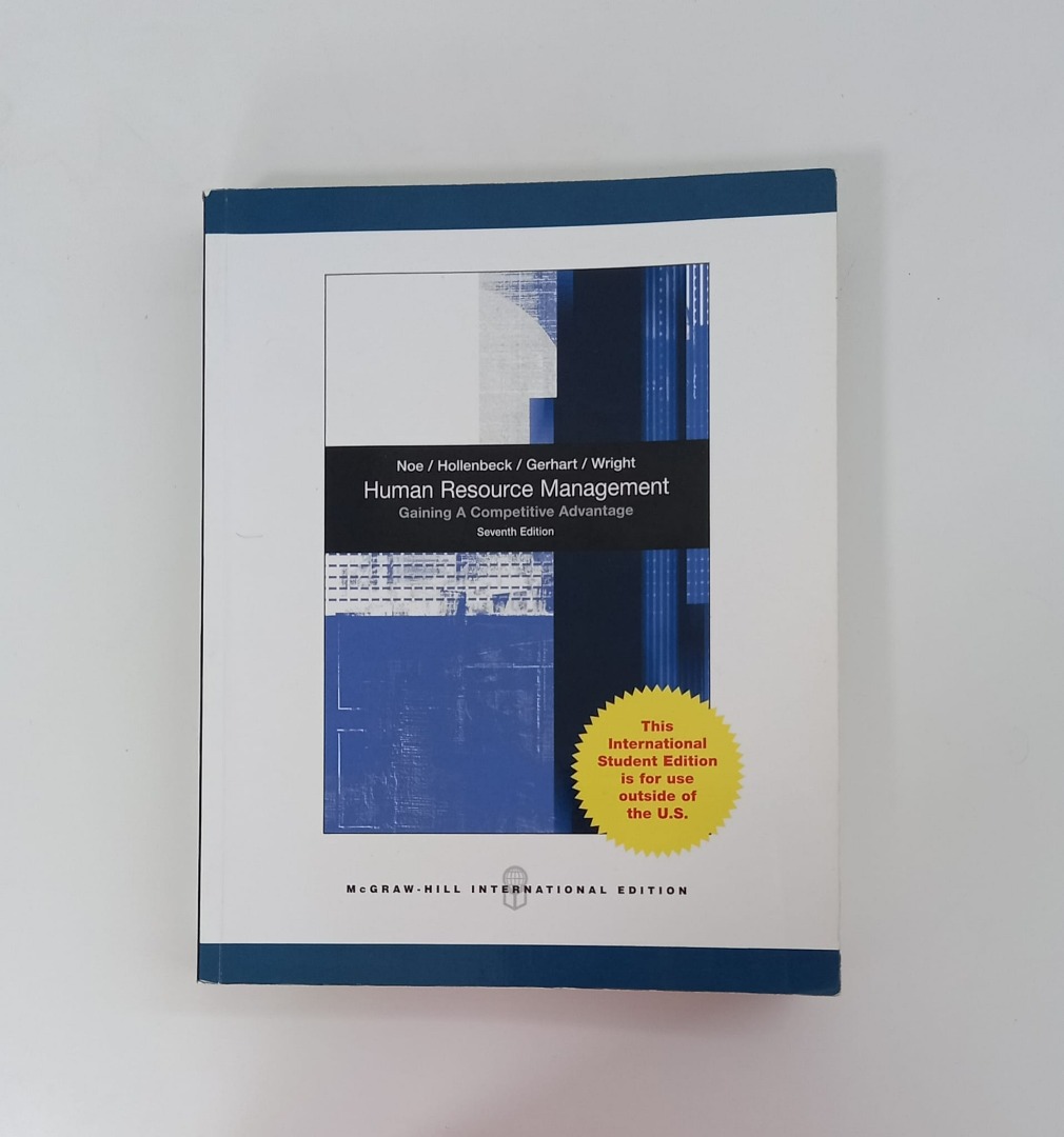 Human Resource Management Gaining A Competitive Advantage 7th Edition, Hobbies & Toys, Books ...