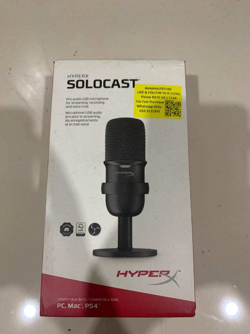 Hyperx solocast, Audio, Microphones on Carousell