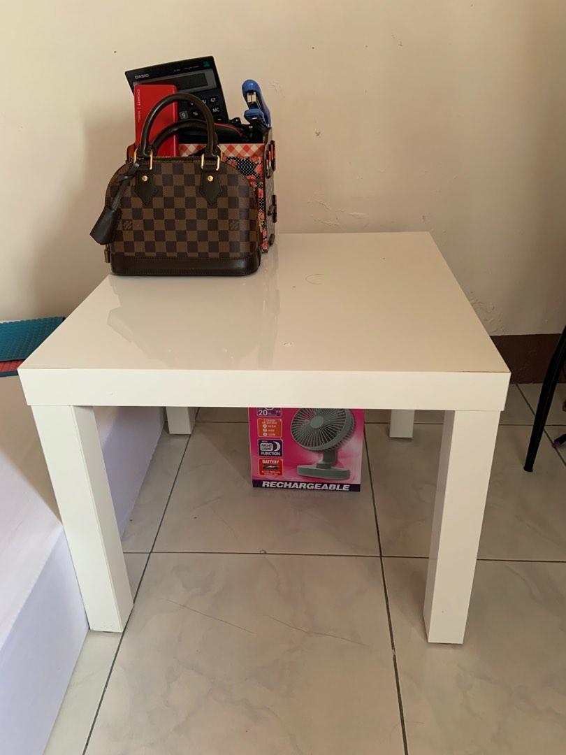 Center Table White (IKEA BRAND), Furniture & Home Living, Furniture ...