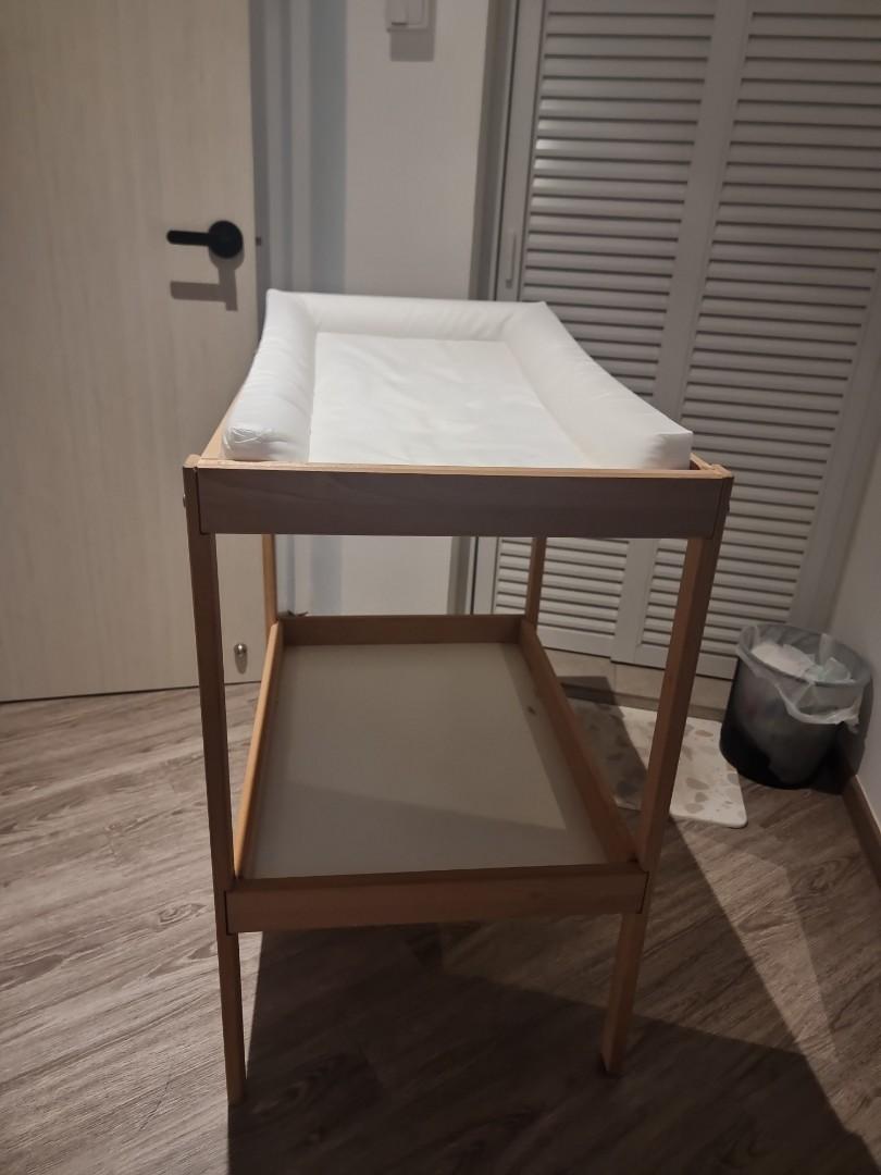 IKEA Changing Table, Babies & Kids, Bathing & Changing, Changing Mats ...