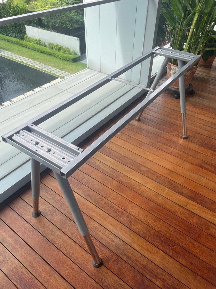 IKEA Galant frame for table or desk including stand up extension ...