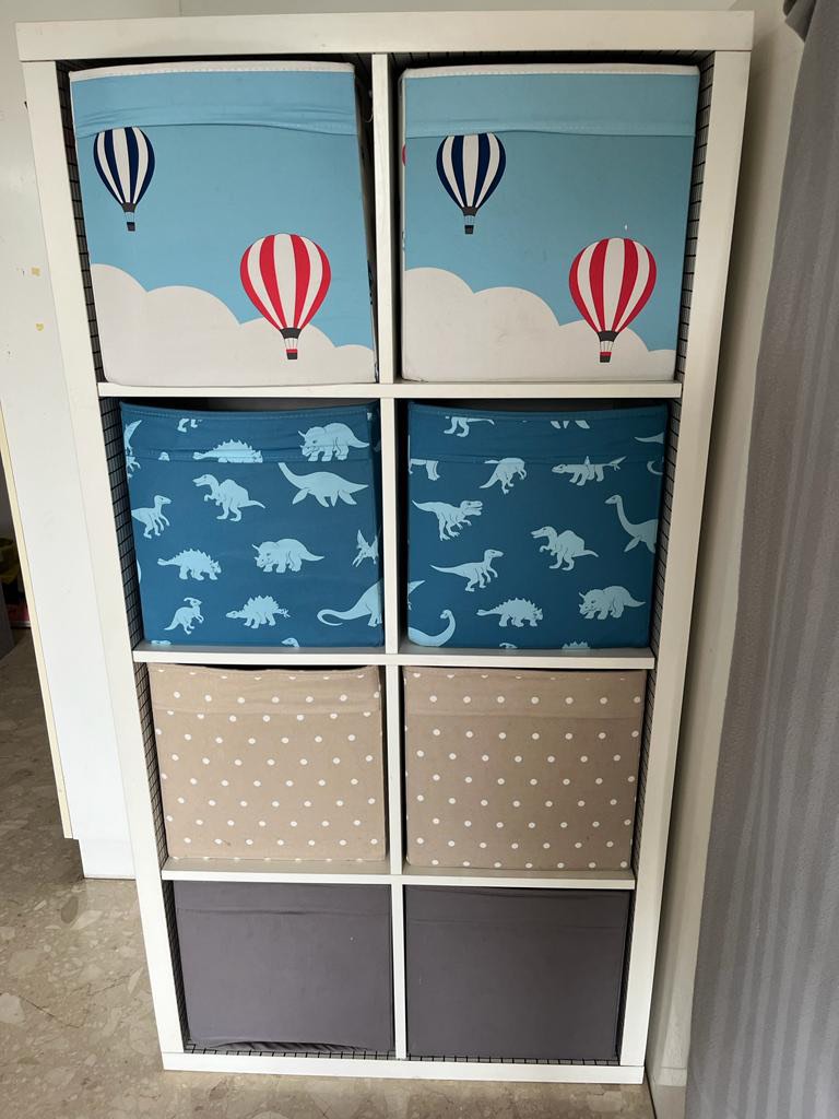 IKEA Kallax Printed Boxes for sale price per piece, Furniture & Home ...