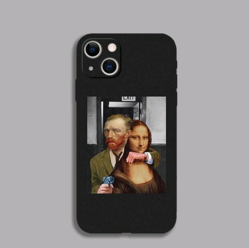 iphone 13 aesthetic Mona Lisa case, Mobile Phones & Gadgets, Mobile & Gadget Accessories, Cases ...