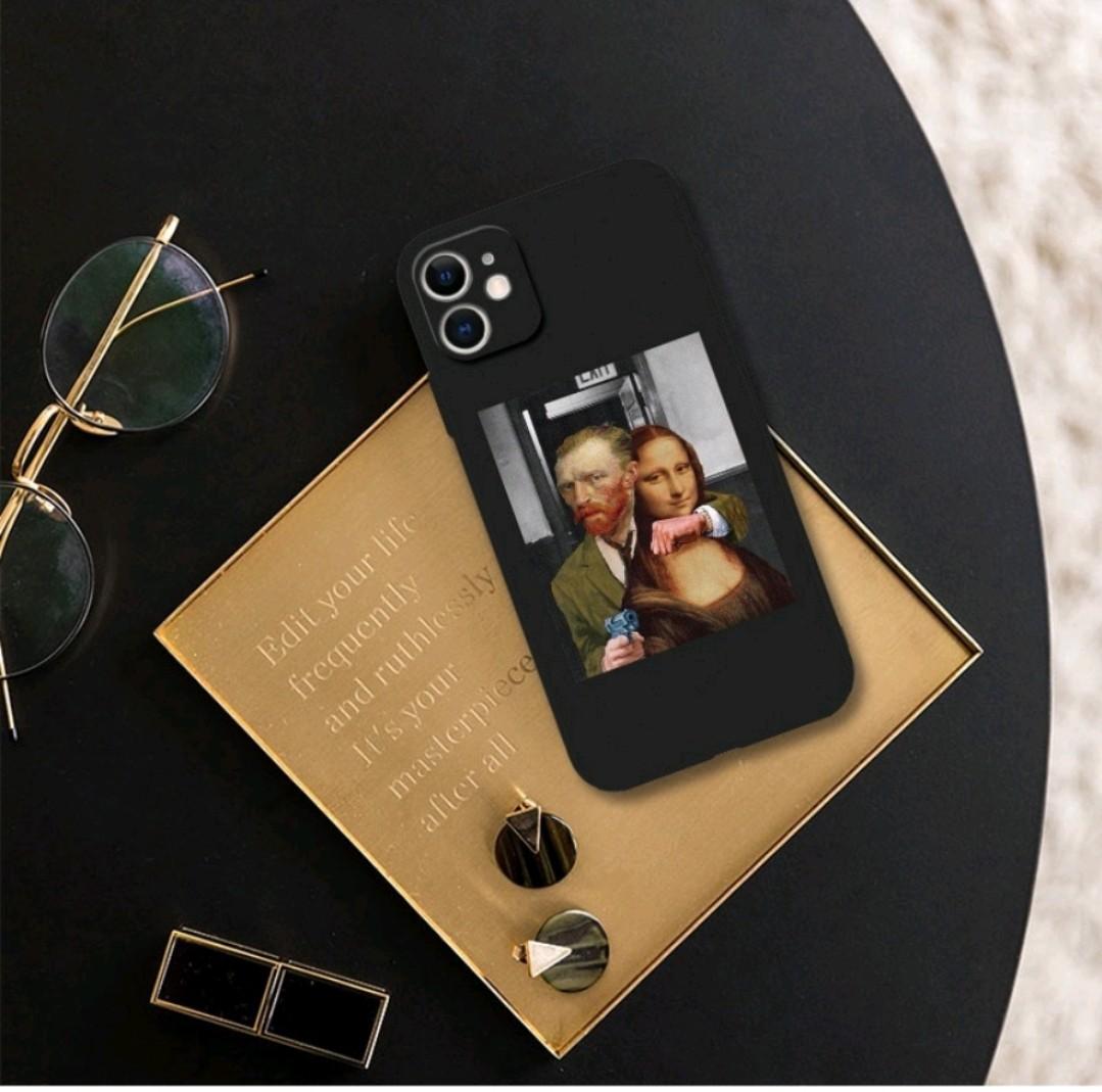 iphone 13 aesthetic Mona Lisa case, Mobile Phones & Gadgets, Mobile & Gadget Accessories, Cases ...