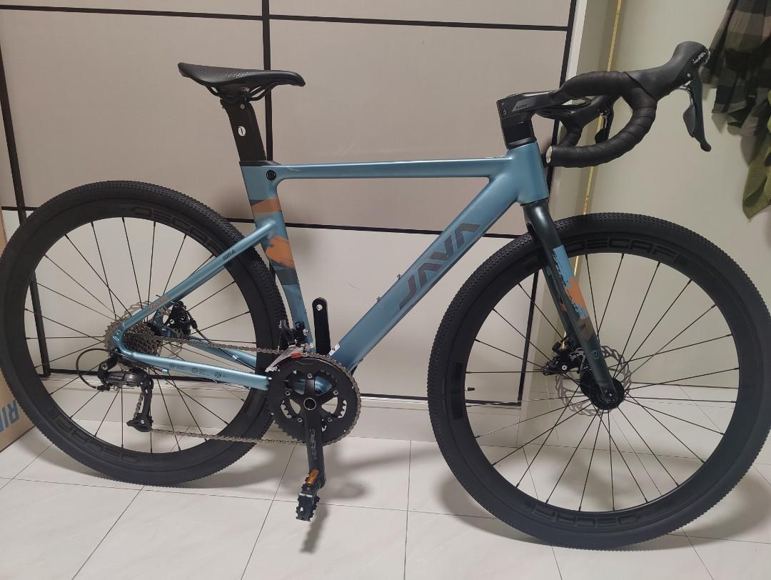 Java gravel bicycle, blue 47 brand-new, Sports Equipment, Bicycles ...