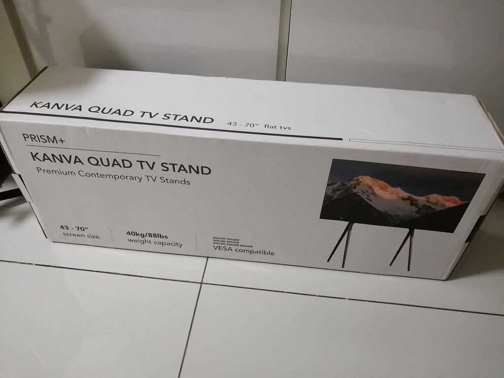 Prism+ Kanva Quad TV Stand, TV & Home Appliances, TV & Entertainment ...