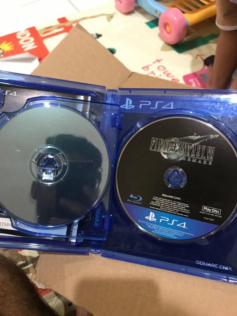 Kaset PS4 Final Fantasy VII Remake original, Video Game, Konsol di Carousell