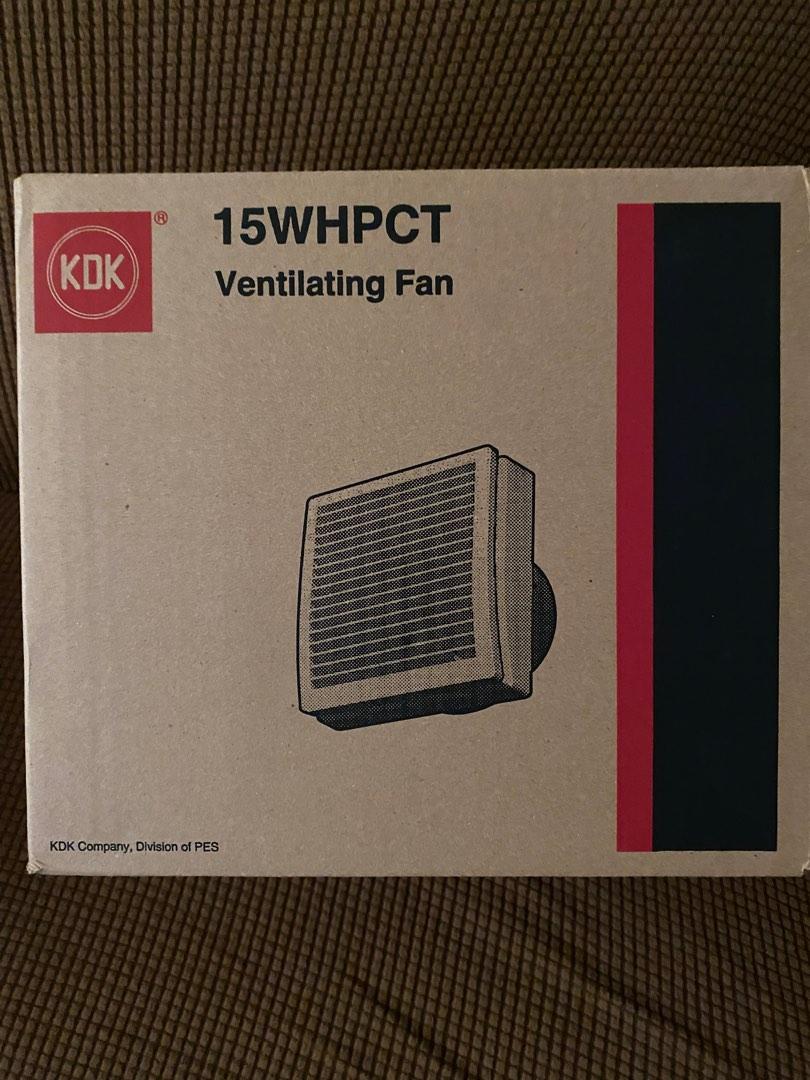 KDK 15WHCTP Ventilation Fan, TV & Home Appliances, Other Home ...