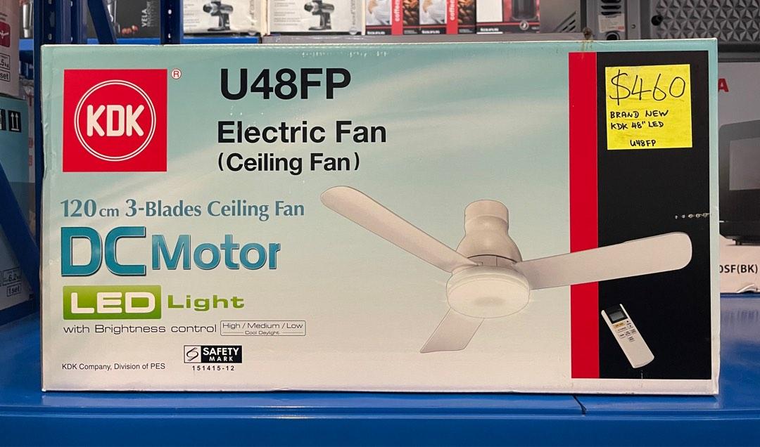 KDK U48FP 48" DC LED Ceiling Fan BRAND NEW FREE DELIVERY & BASIC ...
