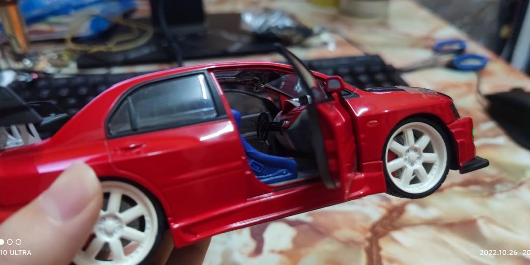Kentoys extreme tuner wild tuner Mitsubishi evo evolution 1/24, Hobbies ...