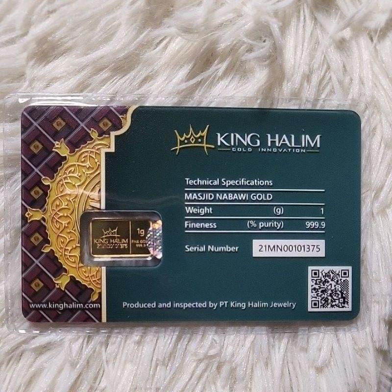 King Halim Gold Bar, Luxury, Accessories on Carousell