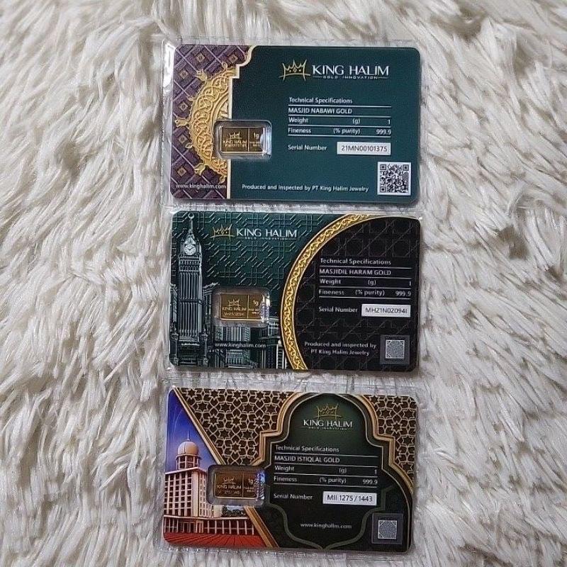 King Halim Gold Bar, Luxury, Accessories on Carousell