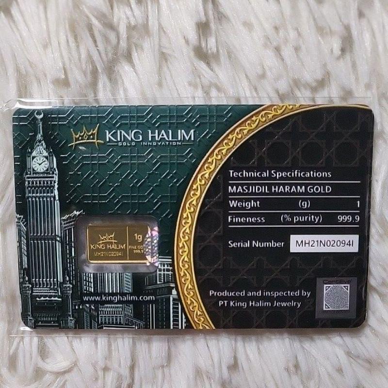 King Halim Gold Bar, Luxury, Accessories on Carousell