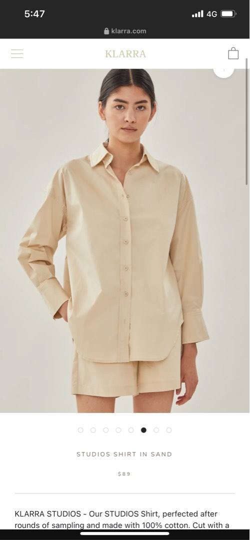 KLARRA STUDIOS - Our STUDIOS Shirt, Women's Fashion, Coats, Jackets and ...