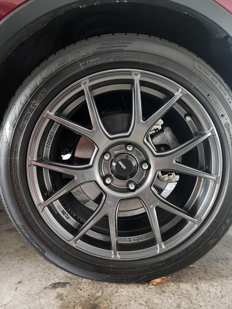 KONIG Ampliform 18" 5x114.3 Rims only (not OZ, Enkei, Rays, BBS, SSR), Car Accessories, Tyres ...
