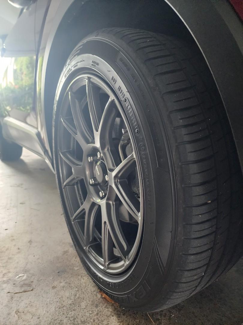 KONIG Ampliform 18" 5x114.3 Rims only (not OZ, Enkei, Rays, BBS, SSR ...